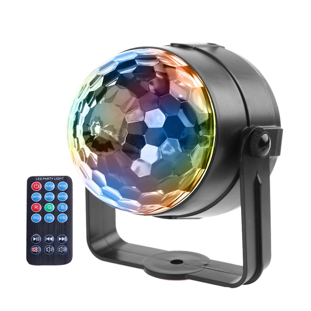 LED RGB Magic Ball Light Remote Control Stage Effe... – Grandado