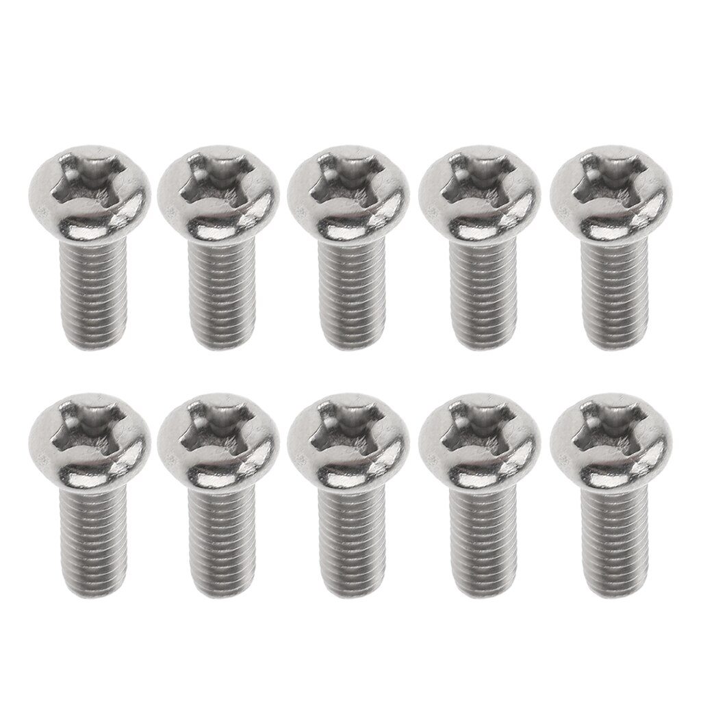 10 Pcs M3 Pan Head GR1 Titanium Machine Screws Phi... – Grandado