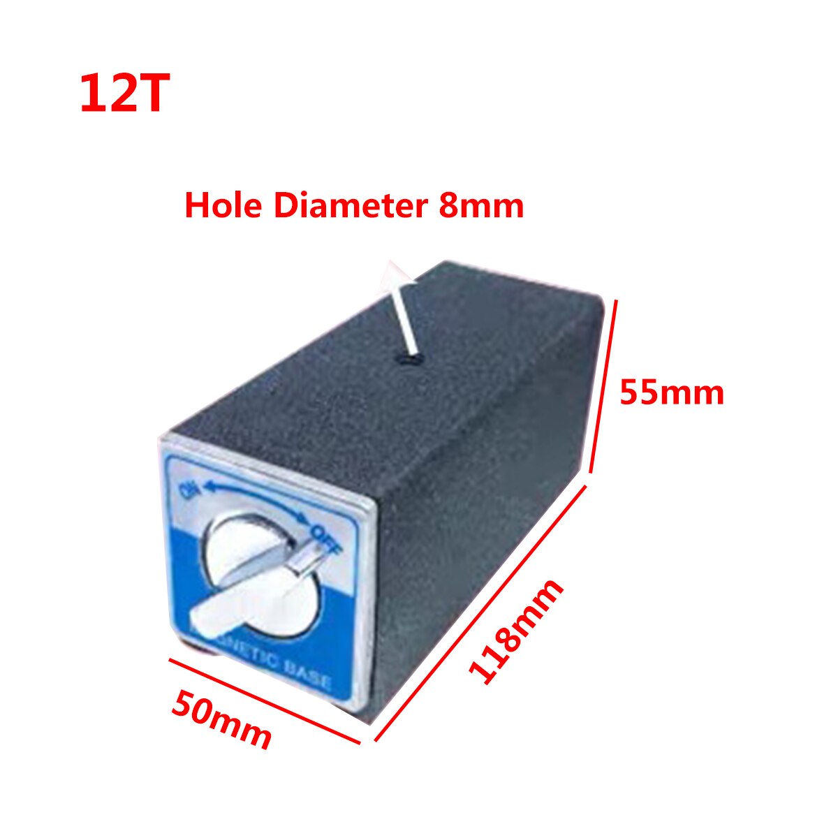 6T 8T 10T 12T Switch Magnetic Table Base V Type St... – Vicedeal