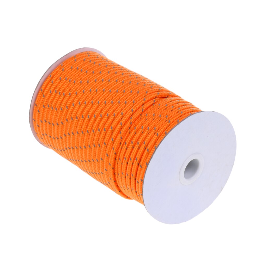 High Visibility 5mm 50m Fluorescent Reflective Guy... – Vicedeal