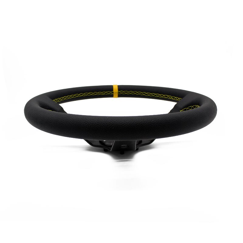 14inch 350mm Car Steering Wheel PVC Leather Steeri... – Grandado