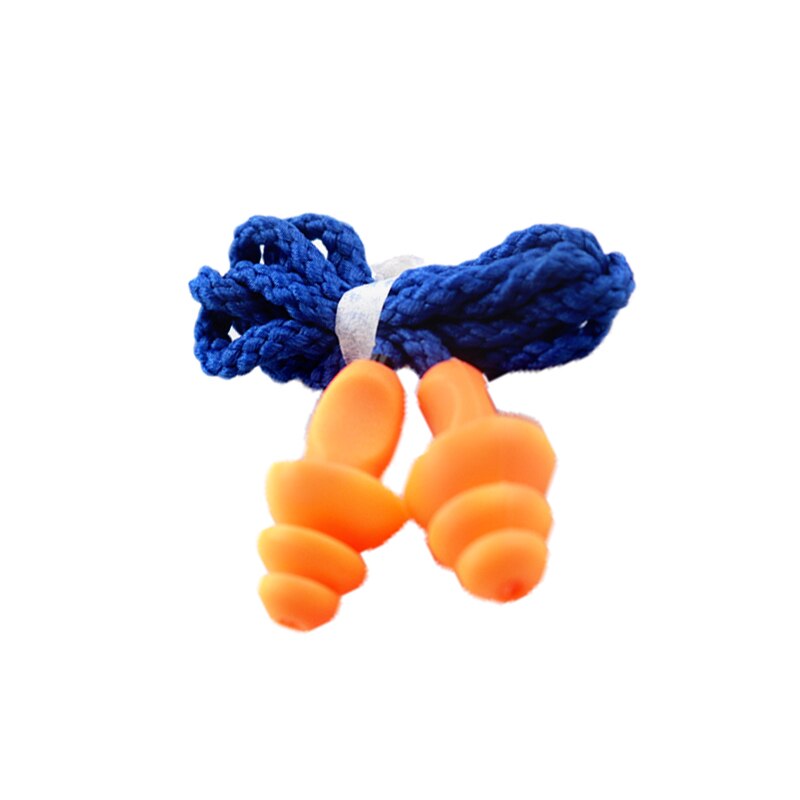 Soft Silicone Corded Noise Cancelling Ear Plugs Ea... – Grandado
