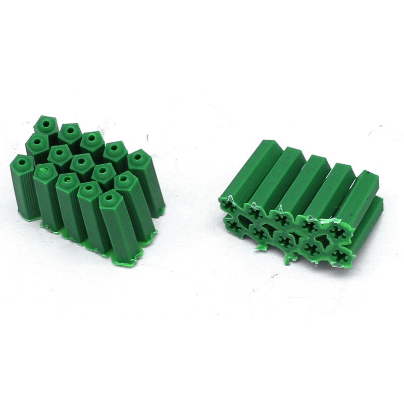 Green screw M6 rubber plug, wall rubber pellets, p... – Grandado