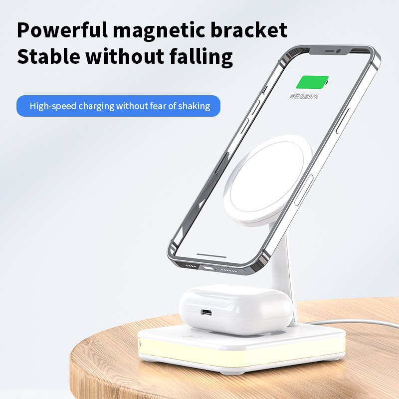 2in1 Charging Stand 10w High-Speed Wireless Fast C... – Grandado