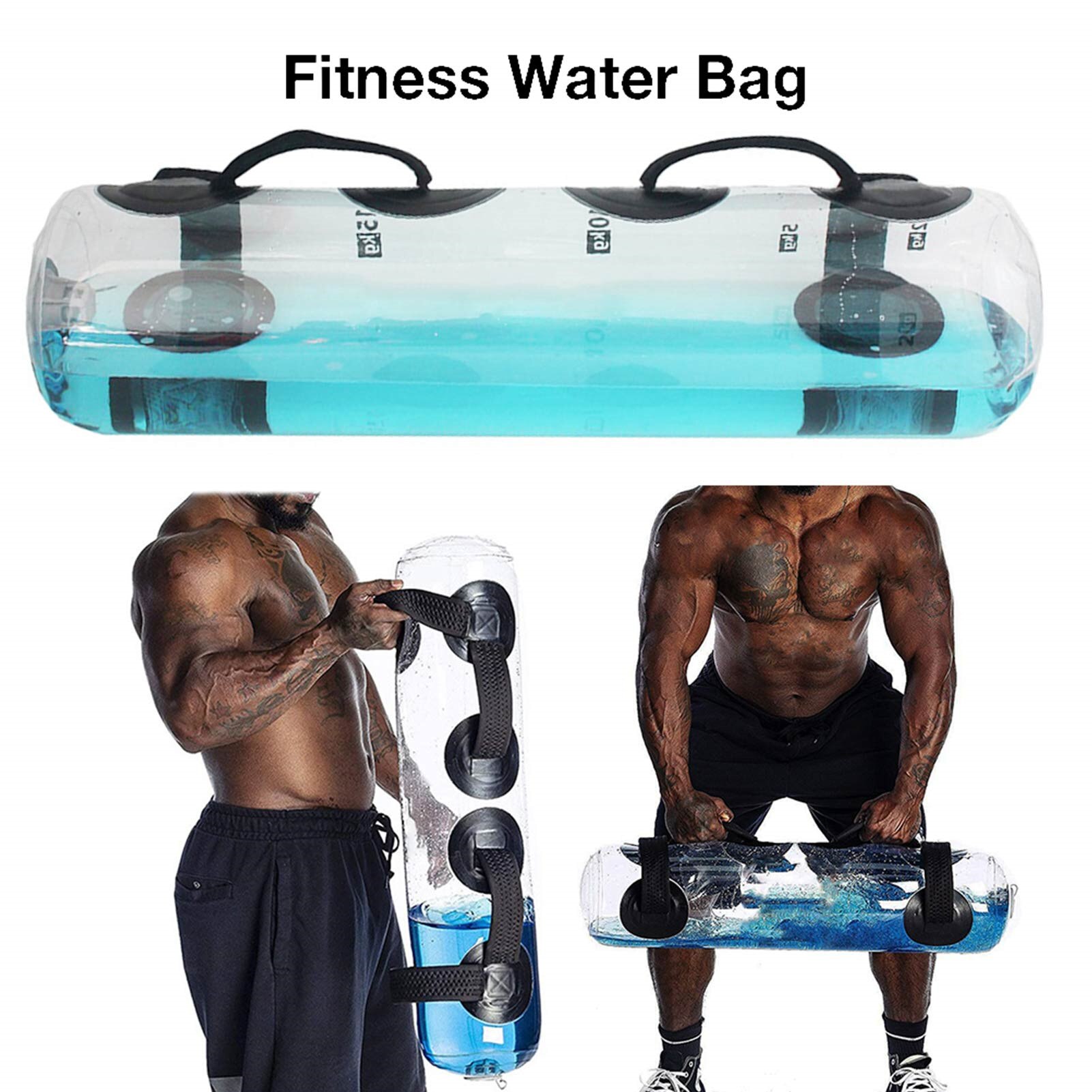 15KG Water Power Bag Home Fitness Aqua Bags Weight... – Grandado