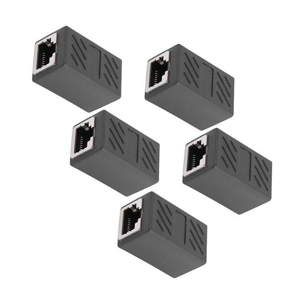 5x RJ45 Inline Coupler Cat7 Cat6 Cat5e Ethernet LA... – Vicedeal