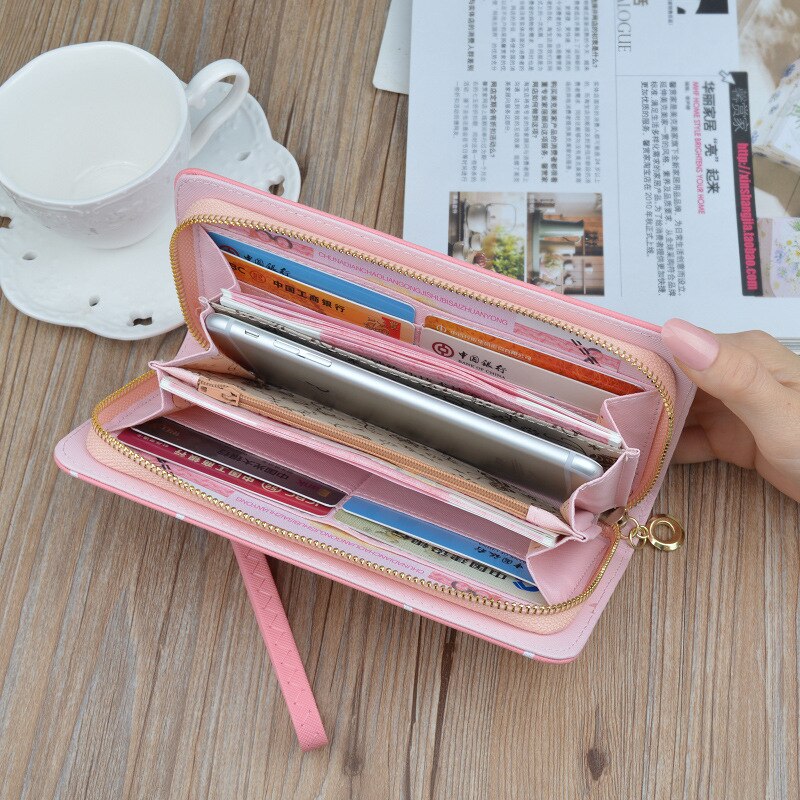 Lady Purse Geometric Pattern Wallets Large Capacit... – Grandado