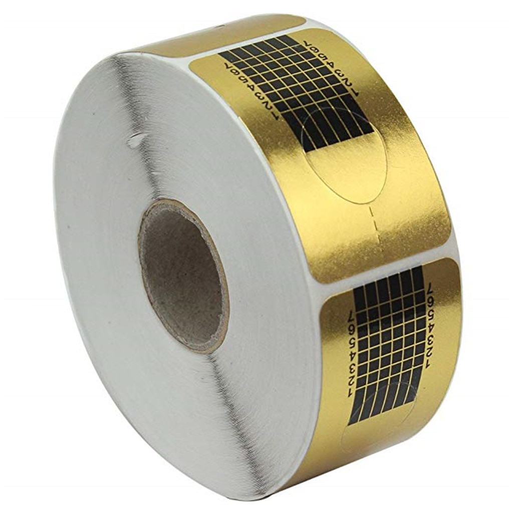 500Pc French Nail Form Tips Rectangle Nail Art For... – Vicedeal