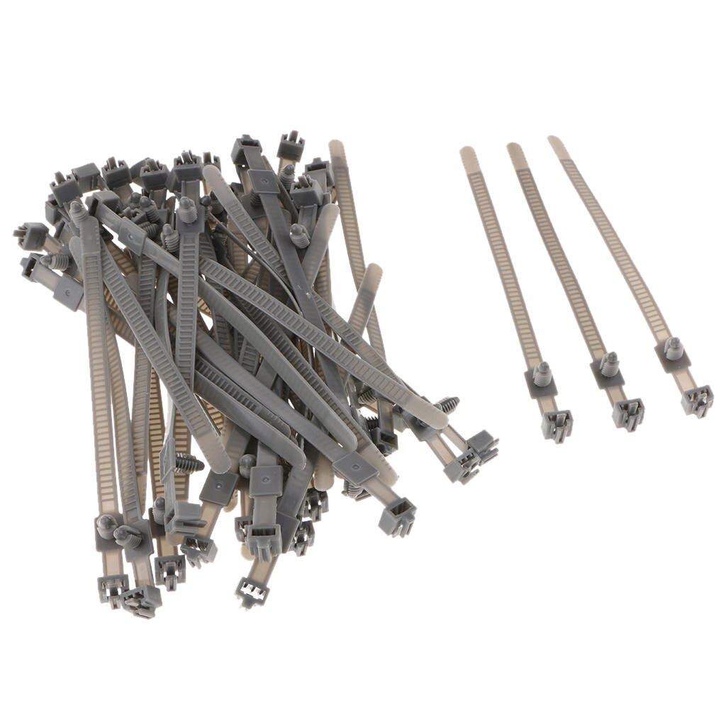 48 Stuks Nylon Zip Ties Flexibele Sterke Cord Wrap... – Vicedeal