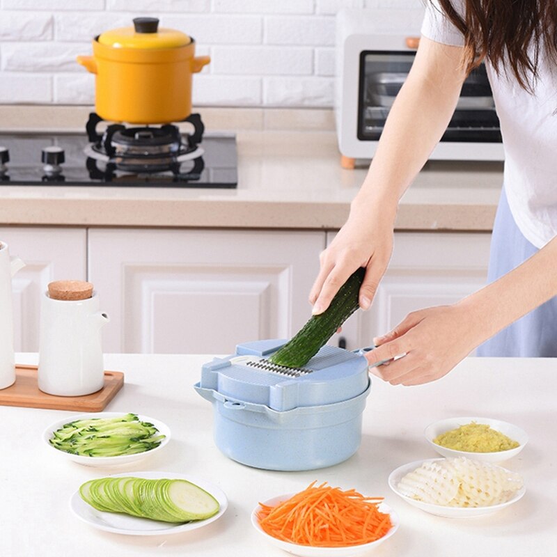 11 Function Manual Slicer Potato Strip Crisps Cutt... – Grandado
