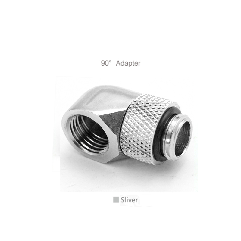 Draaibare schuine adapterfitting 45 ° 90 graden el... – Vicedeal