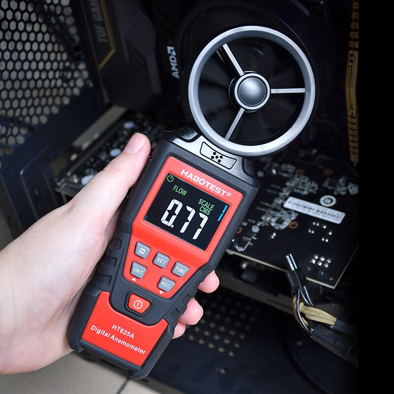 HABOTEST Anemometer Digital Wind Speed Meter HT625... – Vicedeal