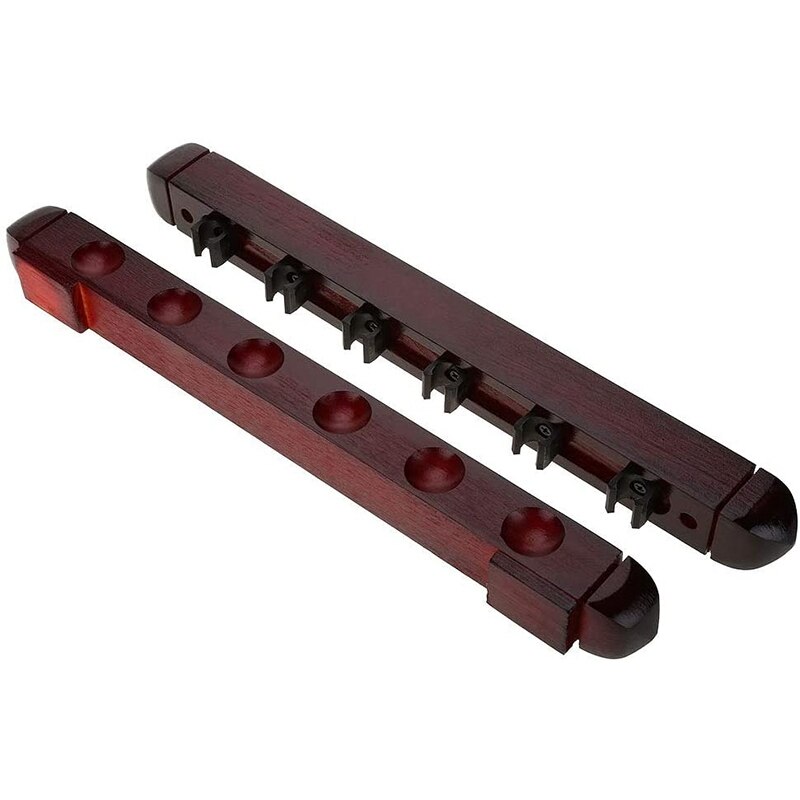 -Billiard Pool Cue Rack Holder Wall Mounted Hangin... – Vicedeal
