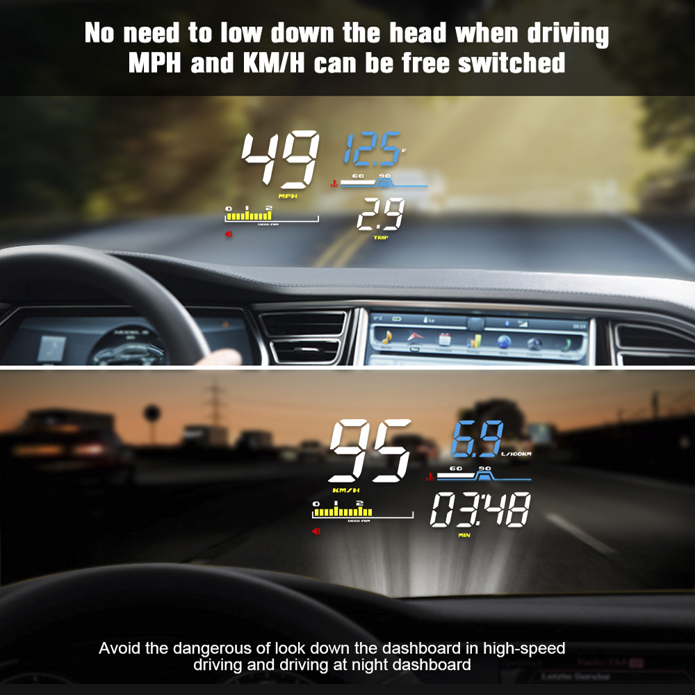 Hud Display Voorruit Screen Projector Auto Head Up... – Vicedeal