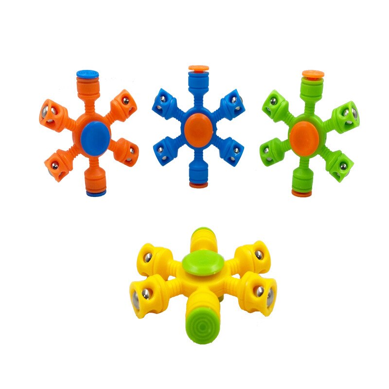 Fidget Spinner Plastic Staal Bal Vingertop Gyro Ve... – Grandado