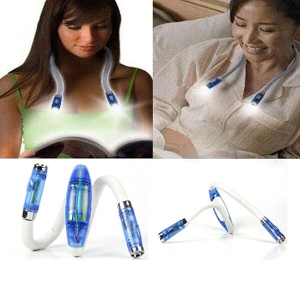 Hands Free Hug Light Neck Book Light Flexible LED ... – Grandado