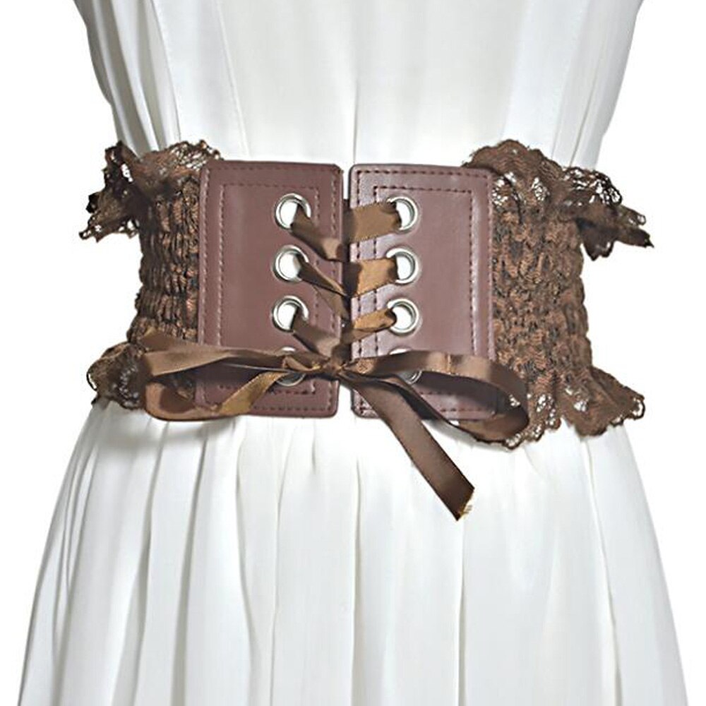 Vintage Lace Corset Belts For Women Waist Cummerbu... – Vicedeal