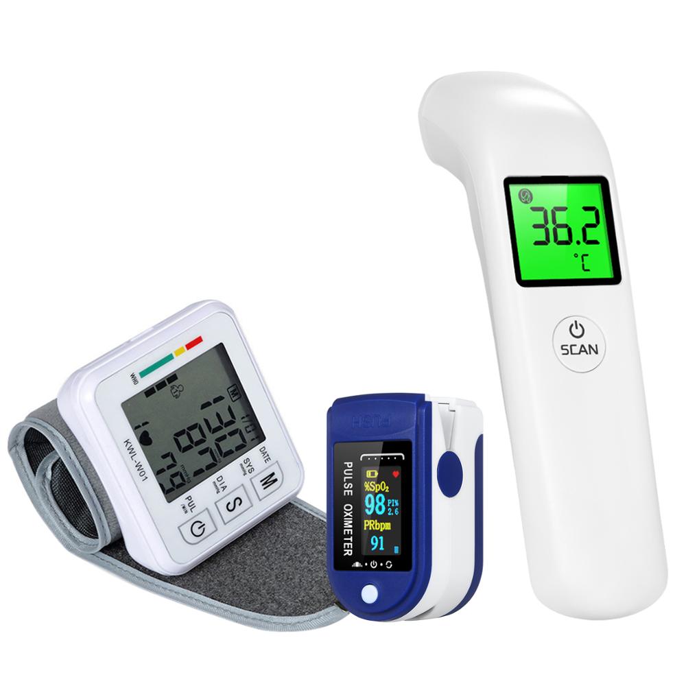 Digital Fingertip Pulse Oximeter + Infrared Thermo... – Grandado