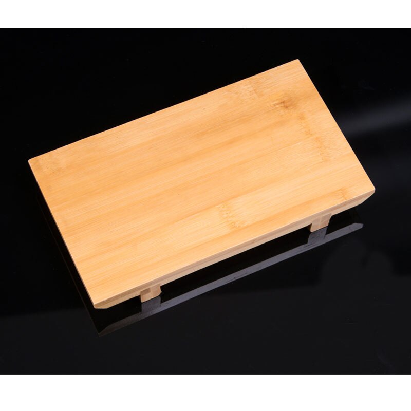 Bamboo wood sushi tray handmade rectangle sushi st... – Grandado