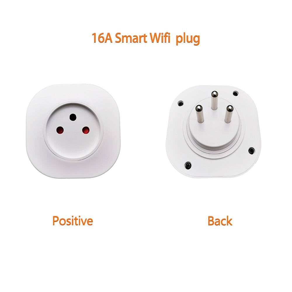 16A Israël Wifi Plug Socket Remot Controle Voice C... – Grandado