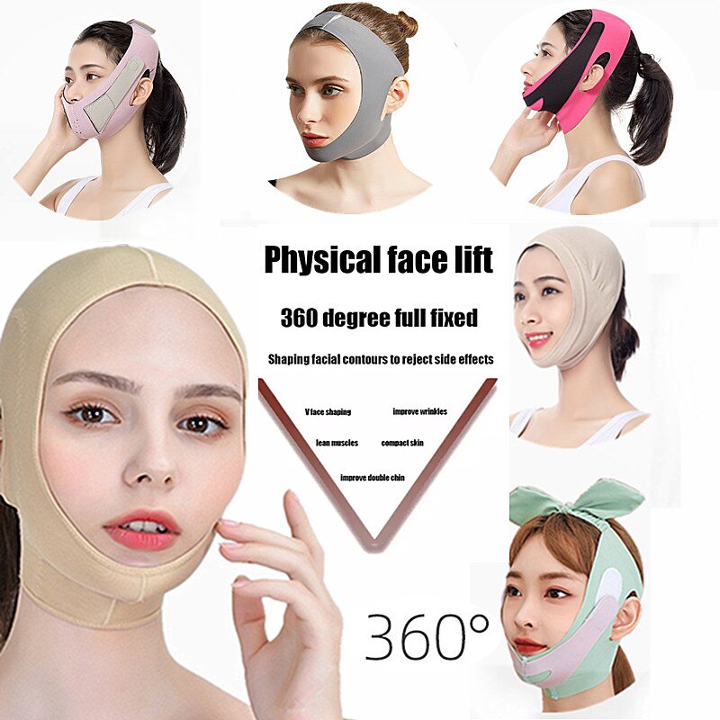 Facial V Shaper Face Slimming Bandage Relaxation L... – Vicedeal
