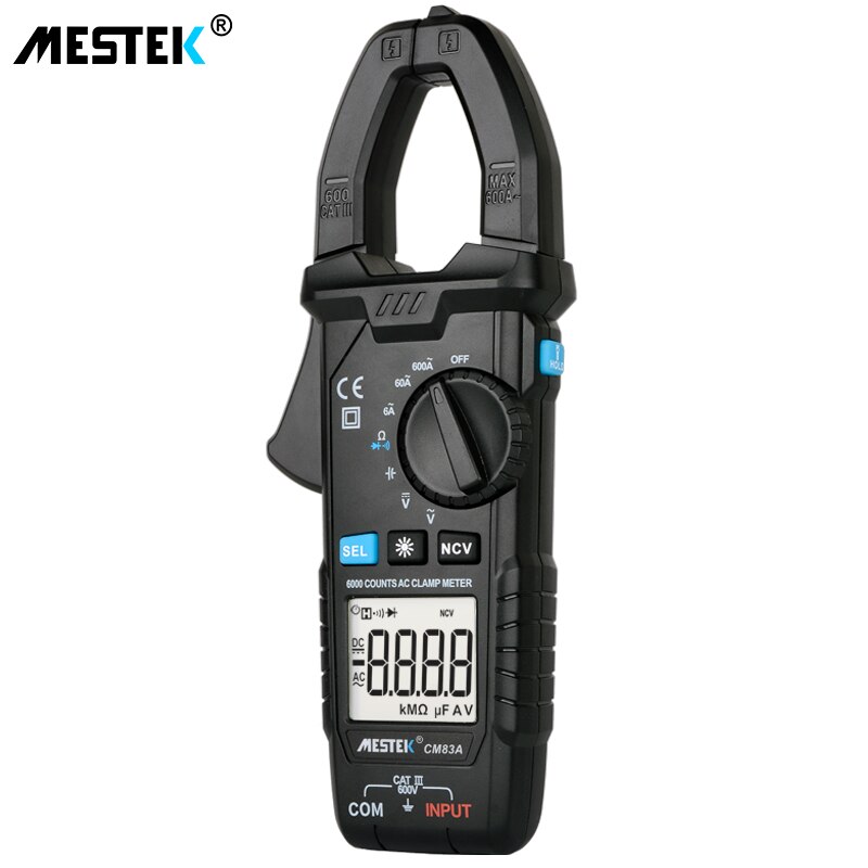 MESTEK Digital Clamp Meter 600A AC Current AC/DC V... – Vicedeal