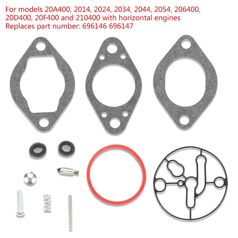 Briggs & Stratton 696146 Carburetor Overhaul Kit – Grandado