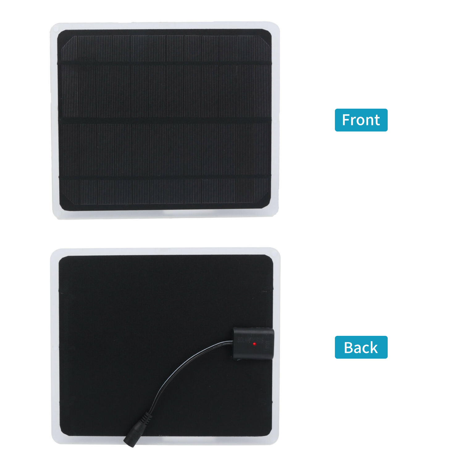 Solar Panel 10W 10V Licht Gewicht Glas Temper Sola... – Vicedeal