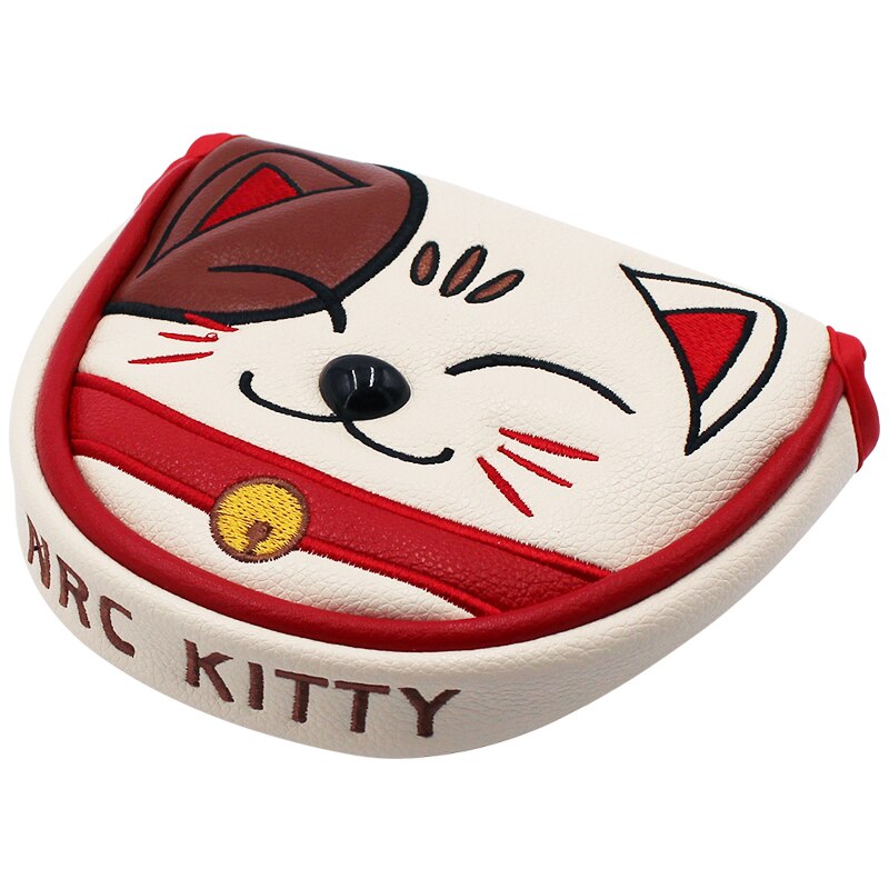 Golf putter cover cute kitty golf headcover til bl... – Grandado