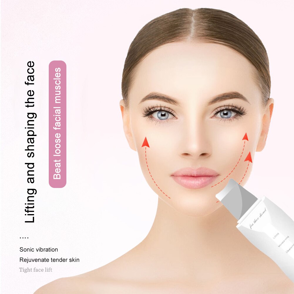 Ultrasonic Skin Scrubber Deep Face Cleaning Machin... – Grandado