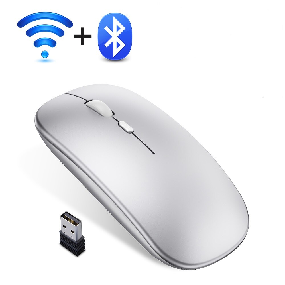 Ratón inalámbrico con Bluetooth para ordenador, re... – Vicedeal