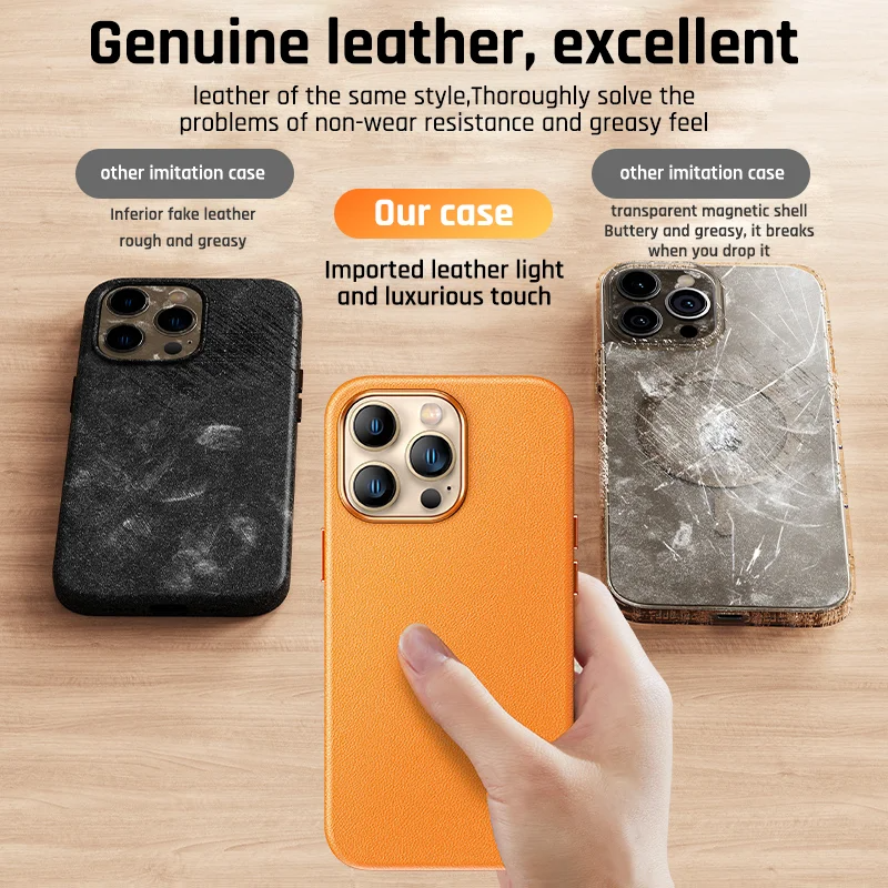 Luxury PU Leather Animation Magnetic Cases For iPh... – Grandado