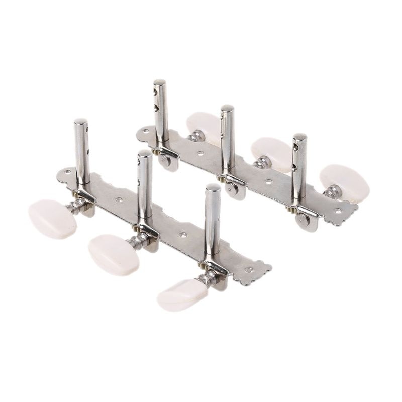 Set of 2pcs Classical Silver Guitar Tuner Tuning M... – Grandado