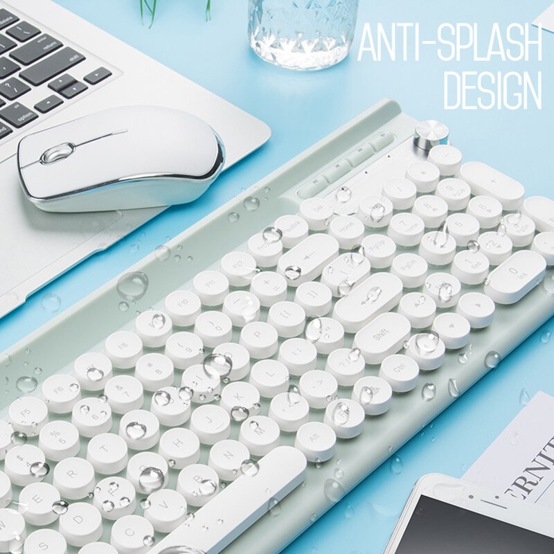 2 4g Usb Wireless Keyboard Mouse Rechargeable Keyb Grandado