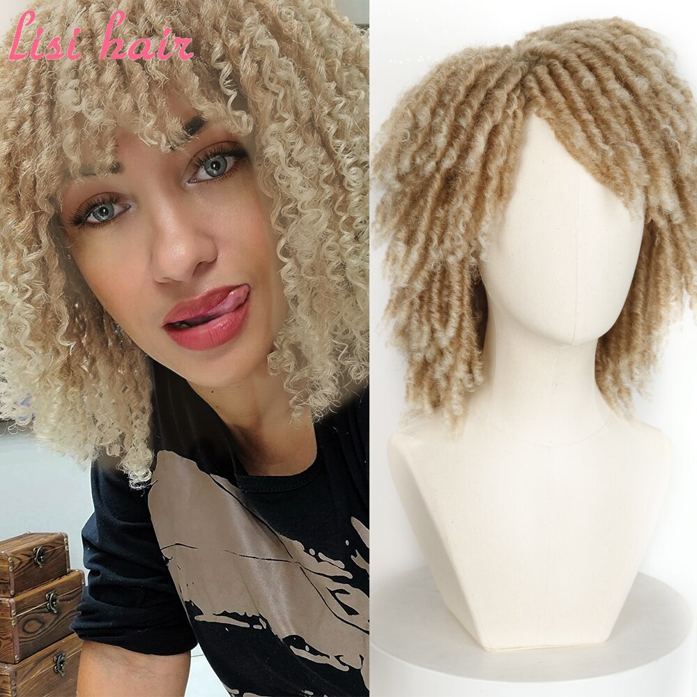 Lisihair Dreadlock Haak Twist Haar Pruik Korte Bou... – Vicedeal