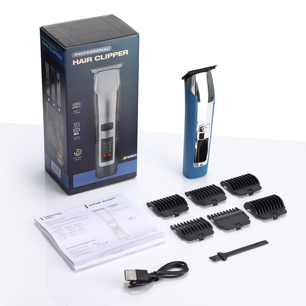 Electric Hair Clipper Men's Hair Cut Machine Wirel... – Grandado