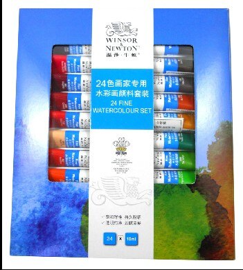 12 18 24 colours watercolor paint / watercolour se... – Grandado