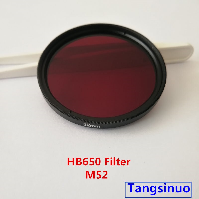 M52 650nm IR Infrared Long Pass Filter Dark Red Op... – Vicedeal