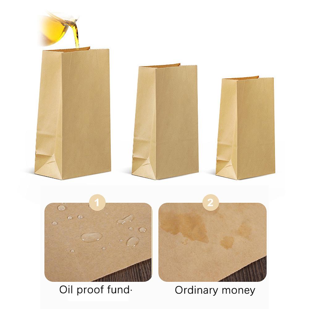 10pcs Brown Kraft Paper Bags Bulk Recycled Ideal f... – Grandado