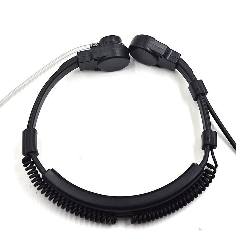 Xqf Throat Mic Air Tube Oortelefoon Headset Ptt Vo... – Vicedeal