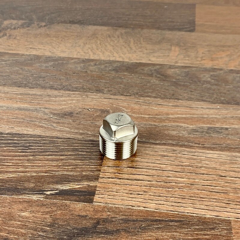 3/4" End cap . Stainless steel 304 – Grandado