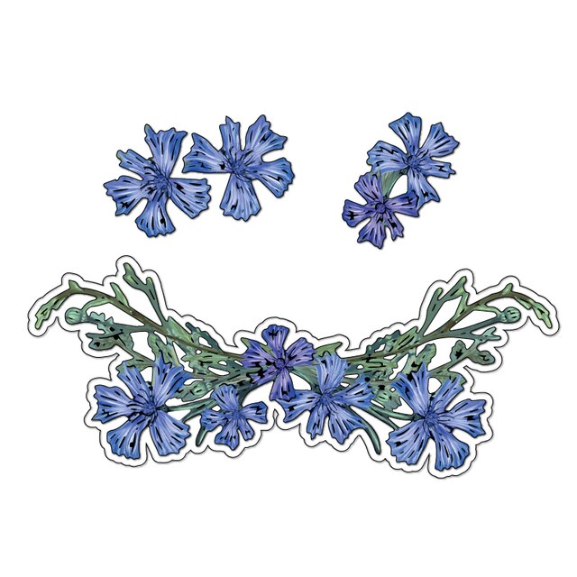 Krans Floret Metalen Stansmessen En Postzegels Ste... – Vicedeal