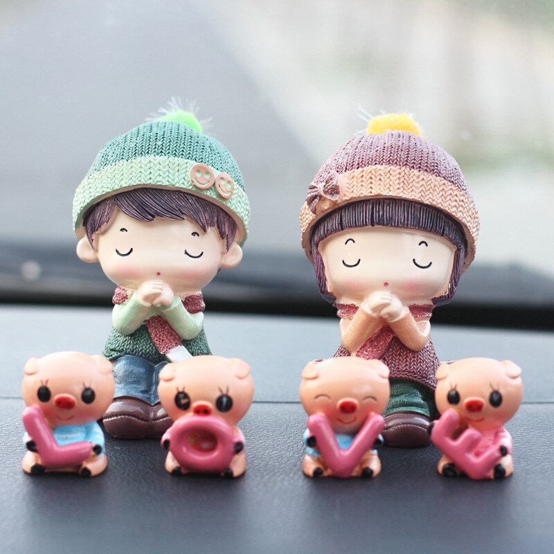 Creatieve Auto Decoraties Schattige Pop Auto-inter... – Grandado