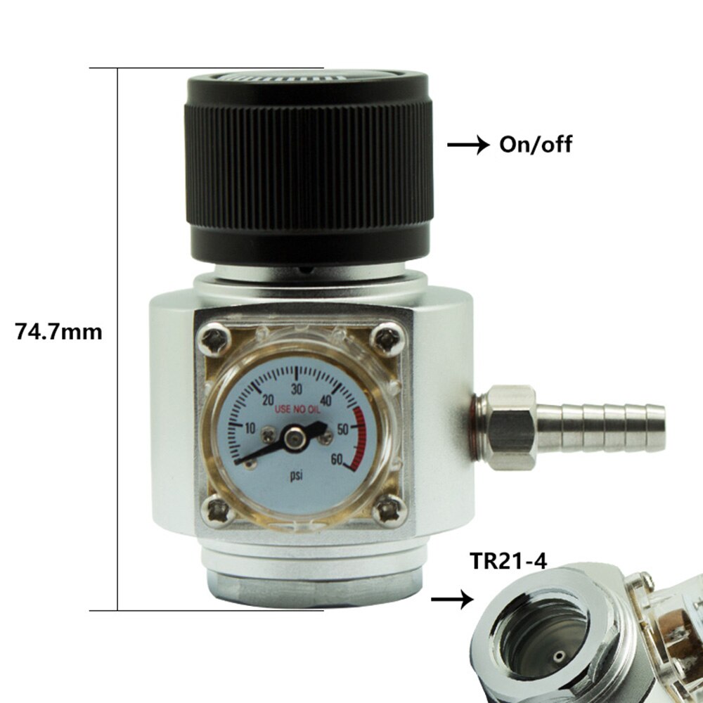 60PSI Stainless Steel Mini Air Regulator Soda Buck... – Grandado