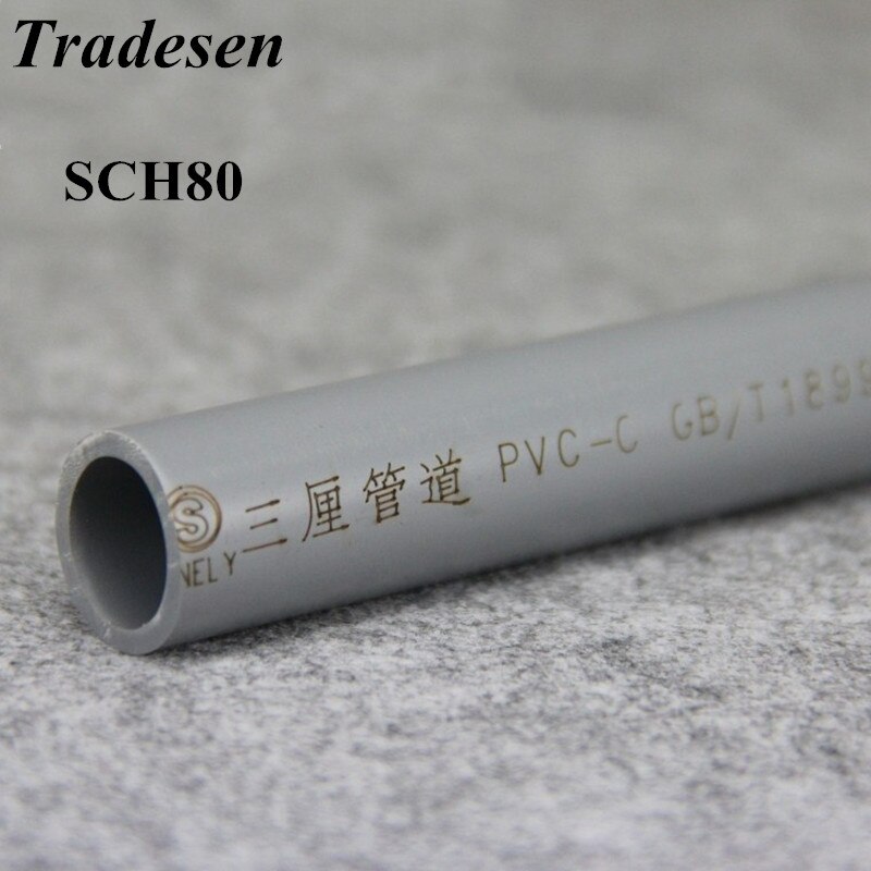 1pcs SCH80 50cm 1/2 "-1.5" CPVC Pijp Hi Waterleidi... – Vicedeal