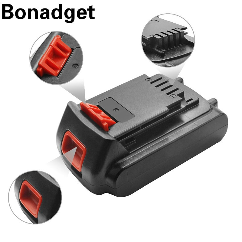 Bonadget 2Pcs 18V/20V 3000mAh Li-ion Rechargeable ... – Grandado