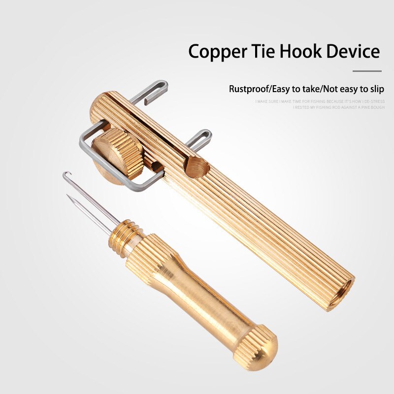 1PCS Copper Tie Hook Device Manual Fish Hook Wire ... – Vicedeal