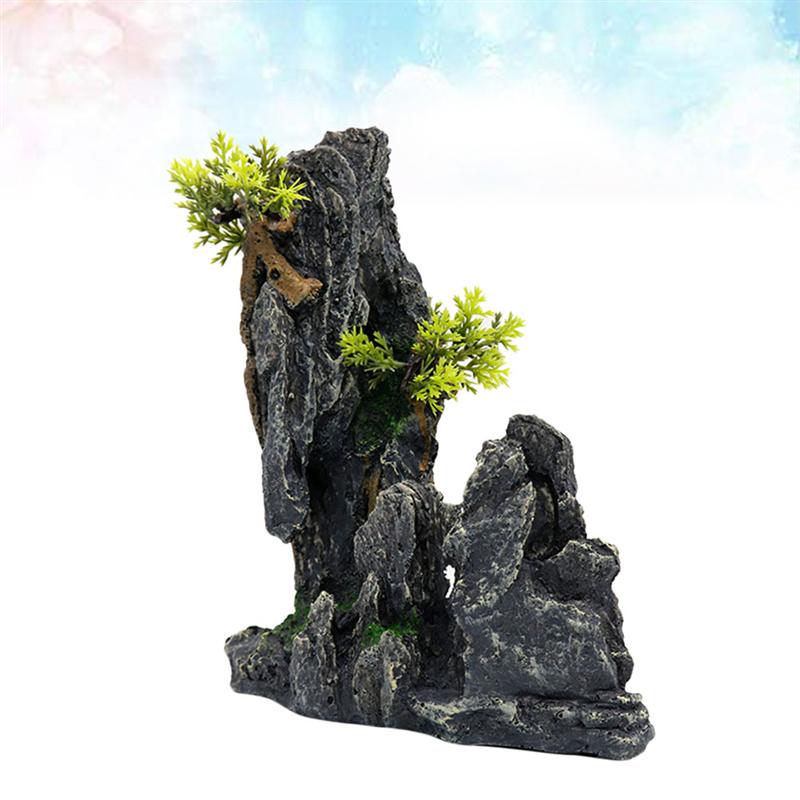 Prydnad konstgjorda dekorativa vackra akvarium ber... – Grandado