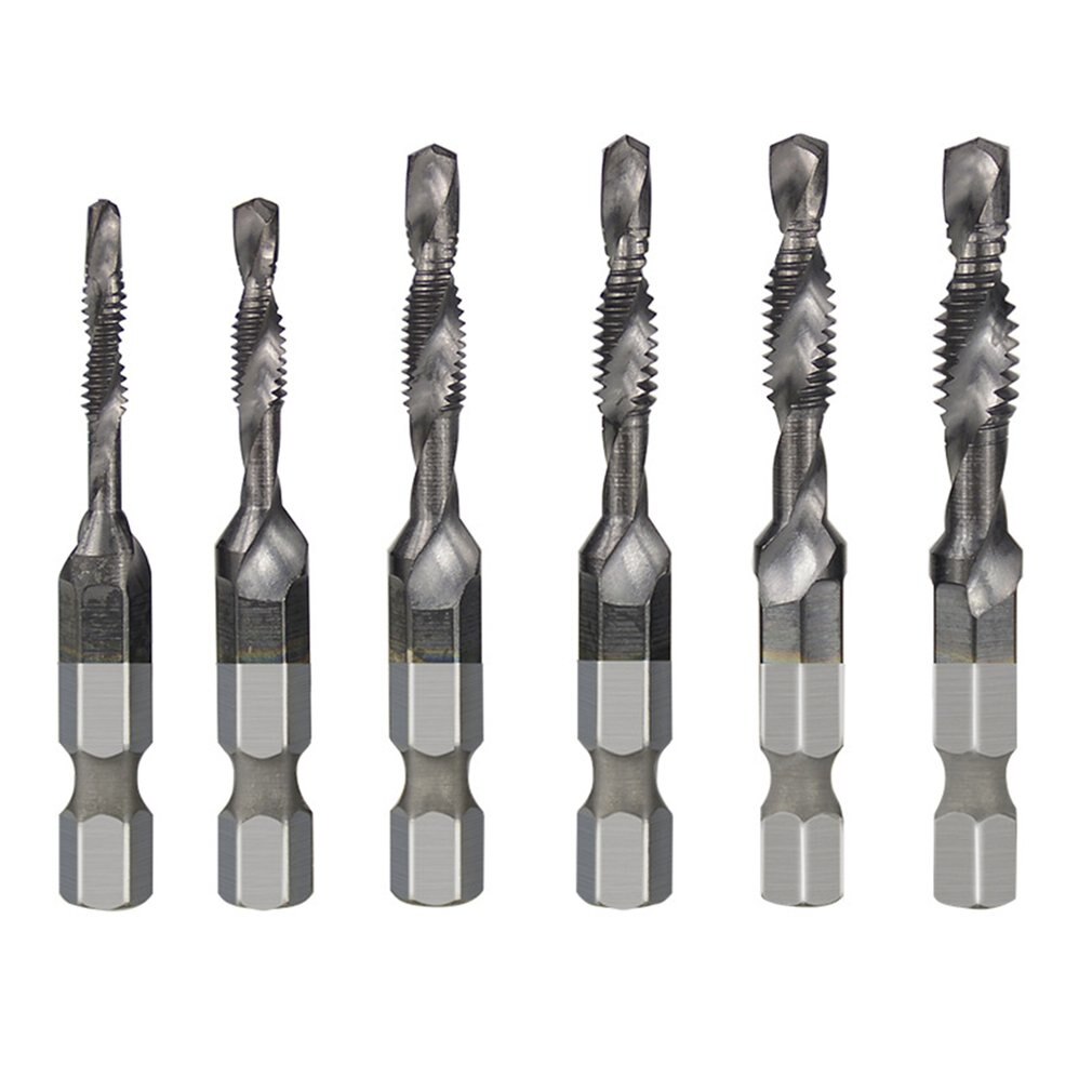 6PCS Metric Composite Tap Heavy Duty Tool Metal Re... – Vicedeal