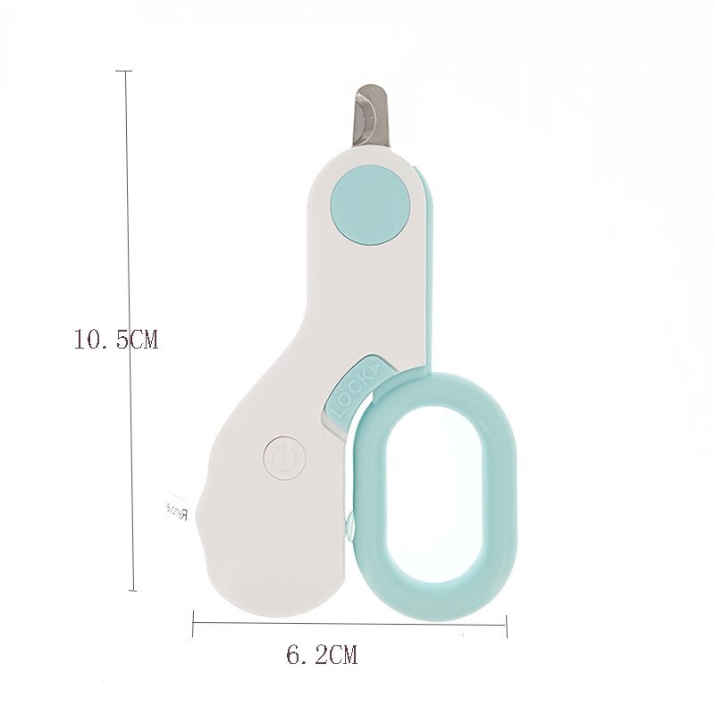 Cat Nail Clipper Cat Cutter Scissors with Light Pe... – Grandado